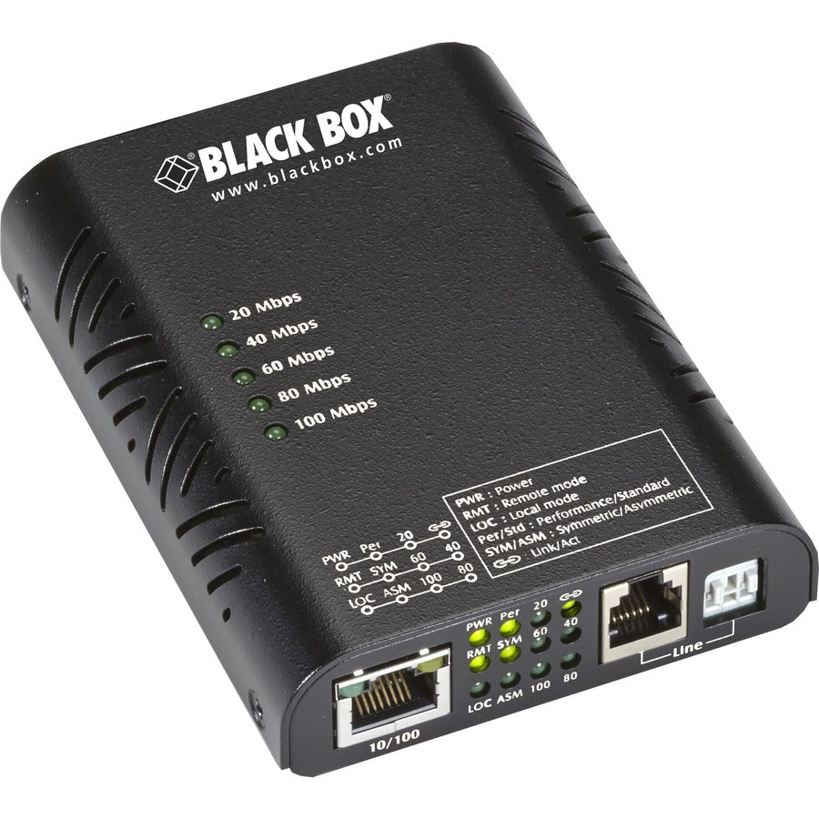 Black Box Industrial Ethernet Extender - 10/100 1-Port – Tekmentum
