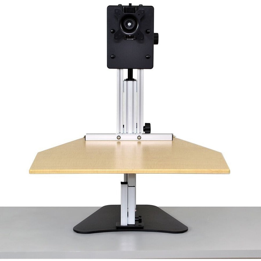 Ergo Desktop Kangaroo Pro Sit and Stand Workstation Maple Fully Assemb ...
