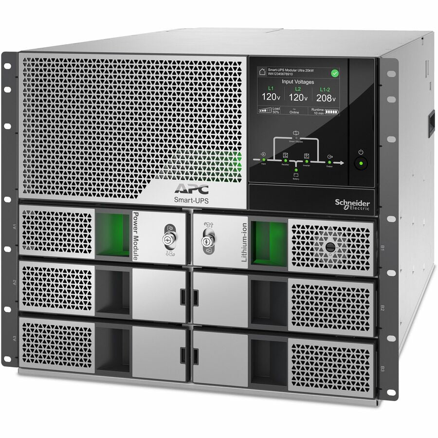 APC Smart-UPS Modular Ultra 5kW Scalable to 20kW N+1 Rackmount 208/240 ...
