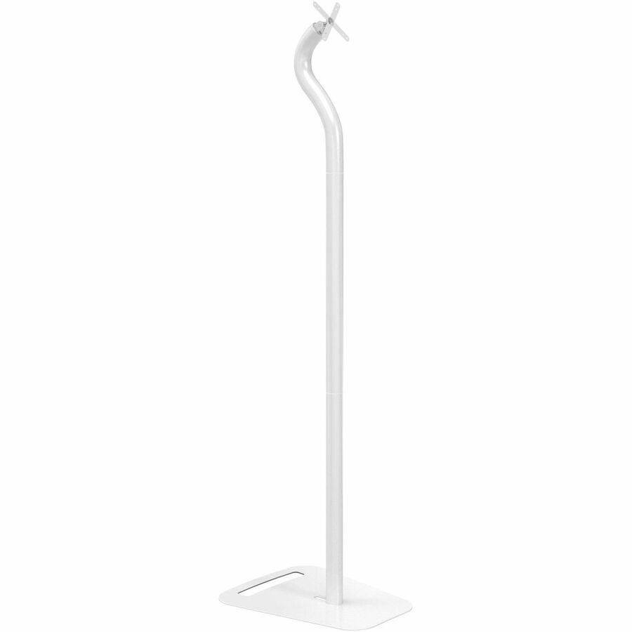 CTA Digital Premium Security Swan Neck Floor Stand with VESA Plate (Wh ...